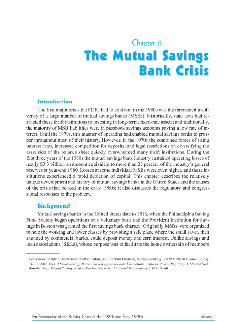 Fleet Bank History | PDF | Savings And Loan Association | Federal ...