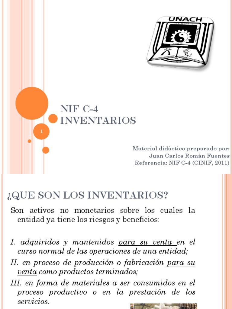 Nif c-4 PDF | PDF | Costo | Valoración empresarial