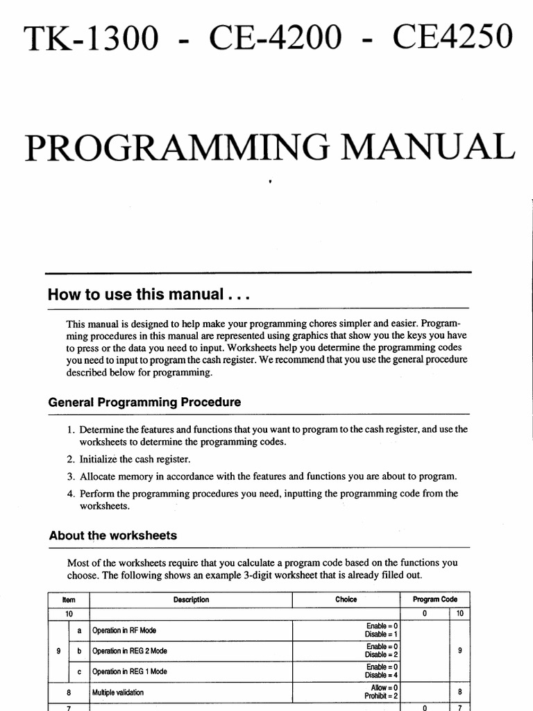 Casio Ce-4250 | PDF | Subroutine | Computer Keyboard