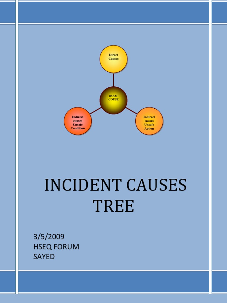 Incident Causes | PDF | Nature