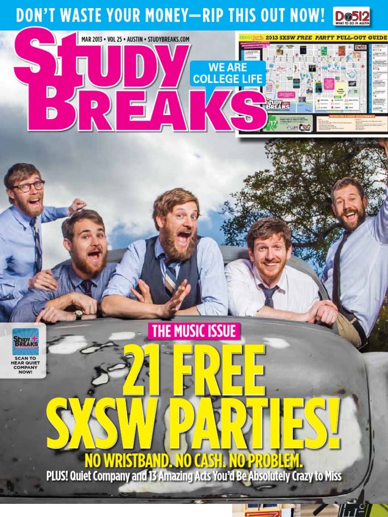 Study Breaks Magazine March 2013 - Austin | PDF | Leisure ...