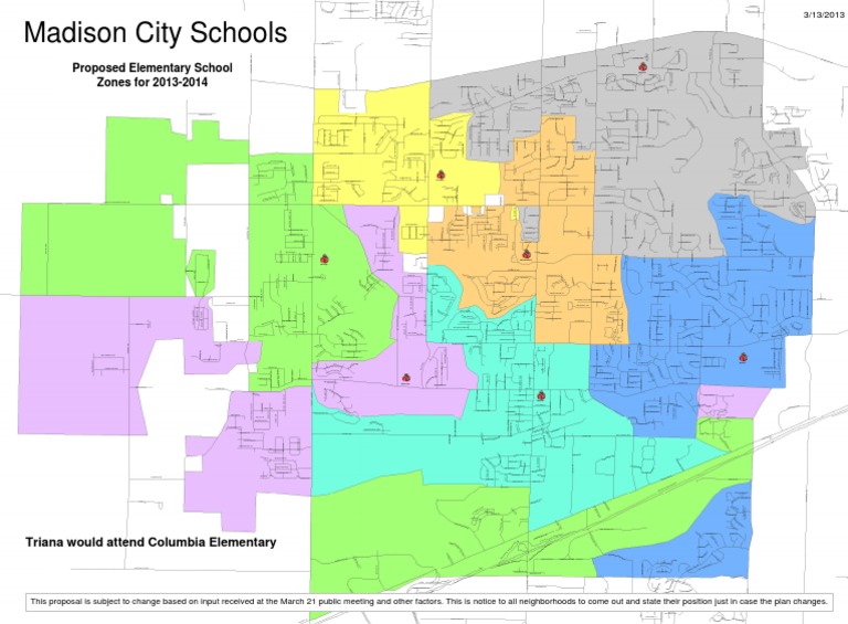 Proposed Elementary School Zones | PDF