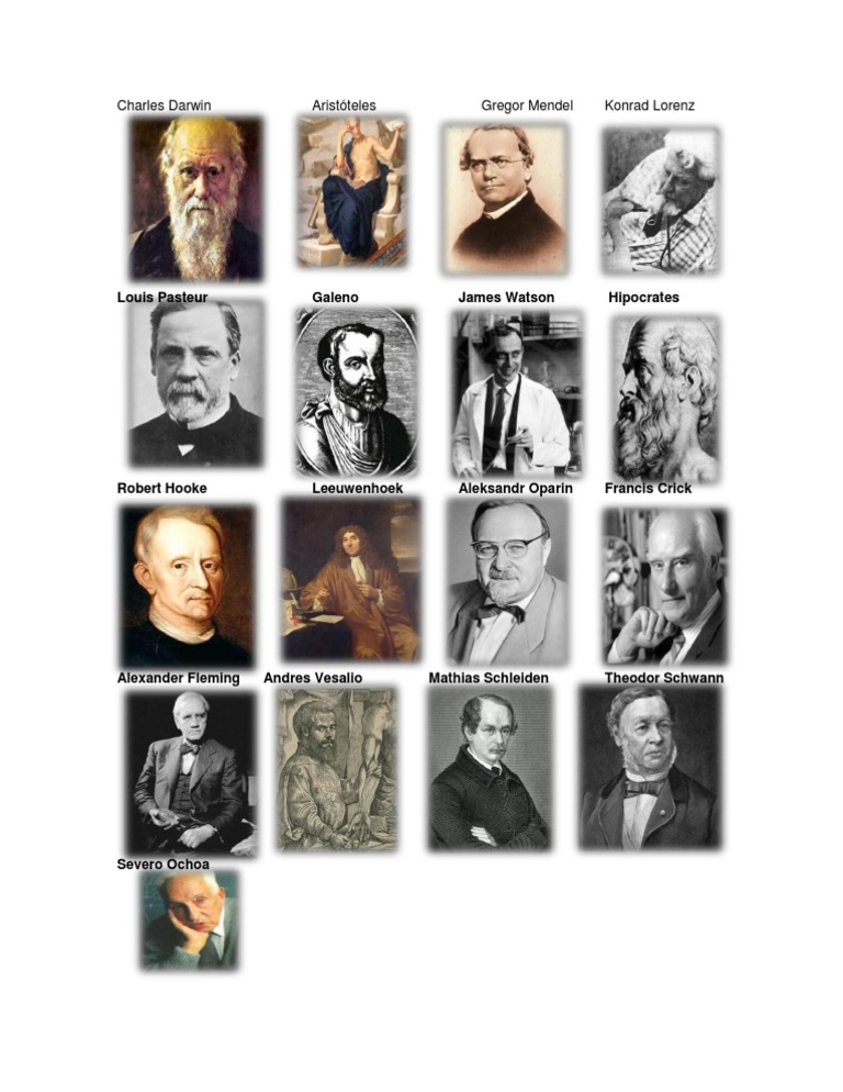 Key Figures in Biological Science | PDF