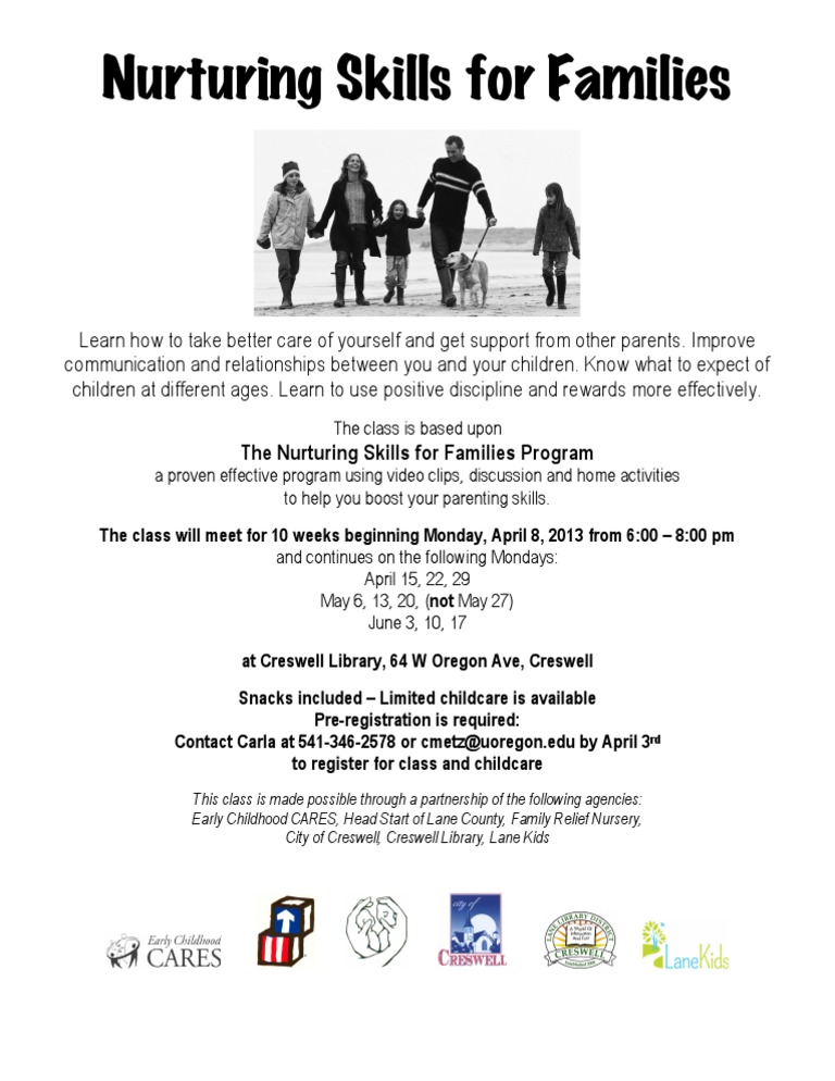 Nurturing Skills For Families | PDF