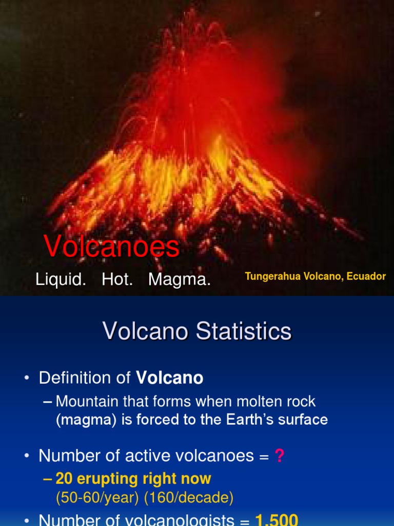 Volcano English | PDF | Lava | Volcano