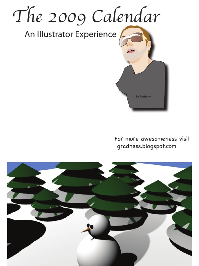 Dingleberry's 2009 Illustrated Calendar | PDF | Leisure | Business