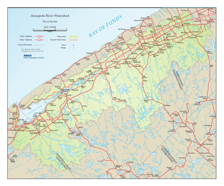 Annapolis River, Nova Scotia Watershed | PDF