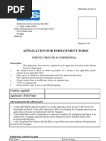 Leave Application Form | PDF