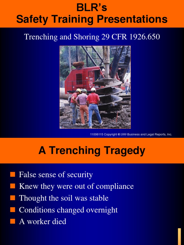 Trenching Shoring Safety | Excavation (Archaeology) | Trench