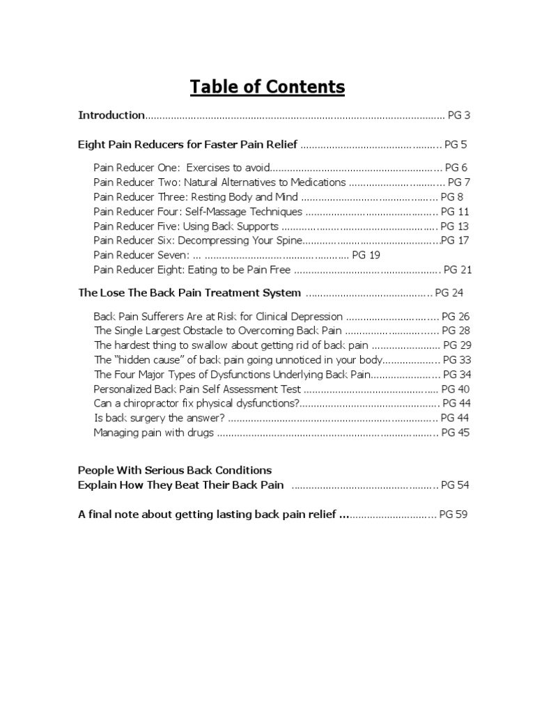 Sciatica Relief Guide | Download Free PDF | Back Pain | Myofascial ...