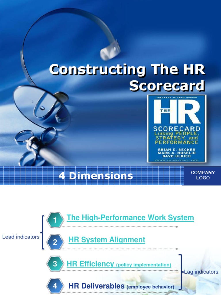HR Scorecard | PDF | Cost–Benefit Analysis | Return On Investment