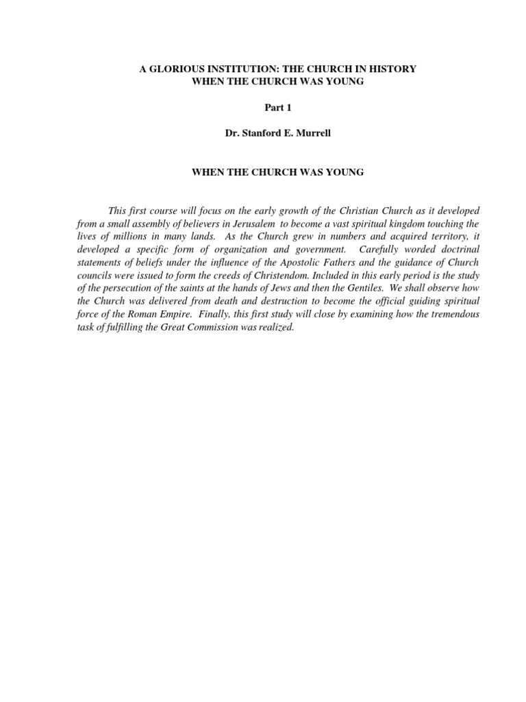 Church History Part 1 and 2 Answer Key | PDF | Christian Church | Muhammad