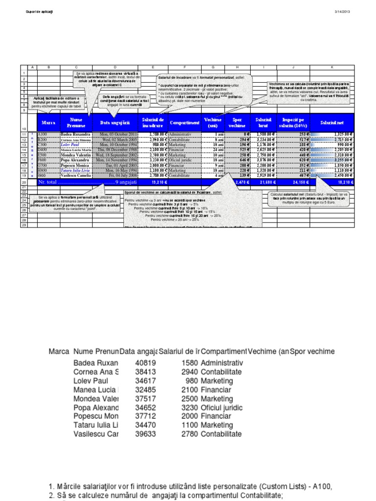 Model Stat de Plata Excel