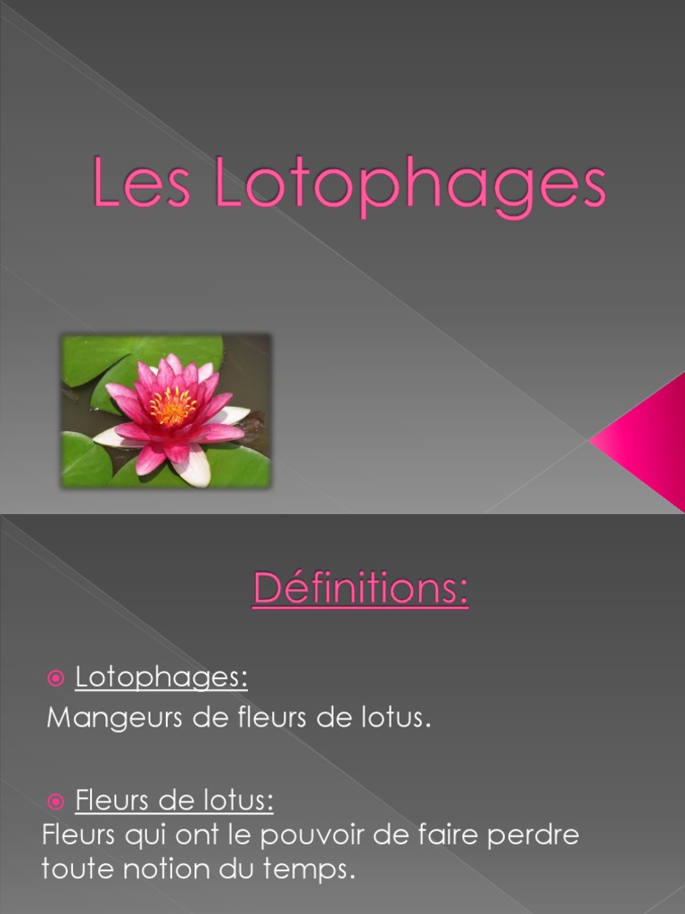 Les Lotophages | PDF