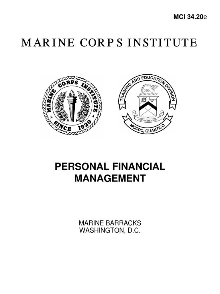 Marines Personal Financial Management | PDF | Trust Law | Will And ...