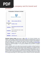 Hindustan Unilever Limited (HUL) Introduction | PDF | Unilever ...