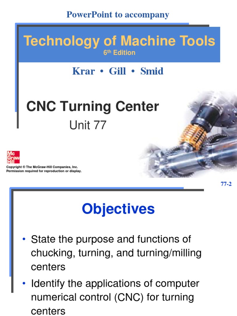 Cnc Turning Center Programming Pdf Machining Numerical Control 