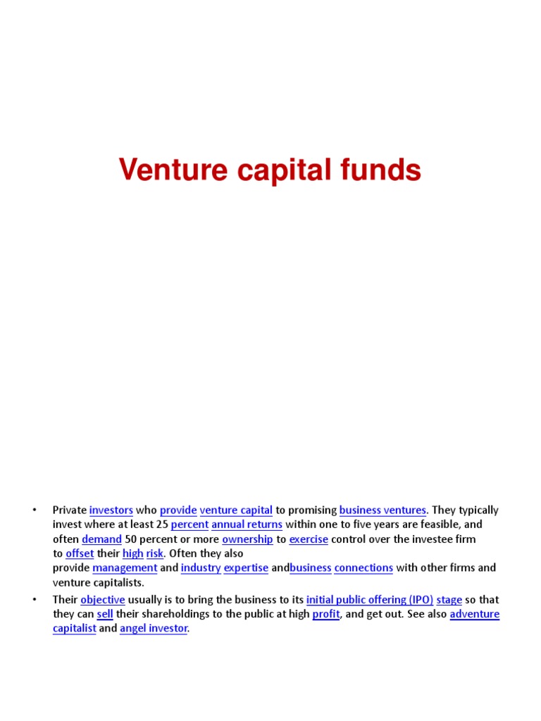 Venture Capital Essentials | PDF | Venture Capital | Corporate Finance