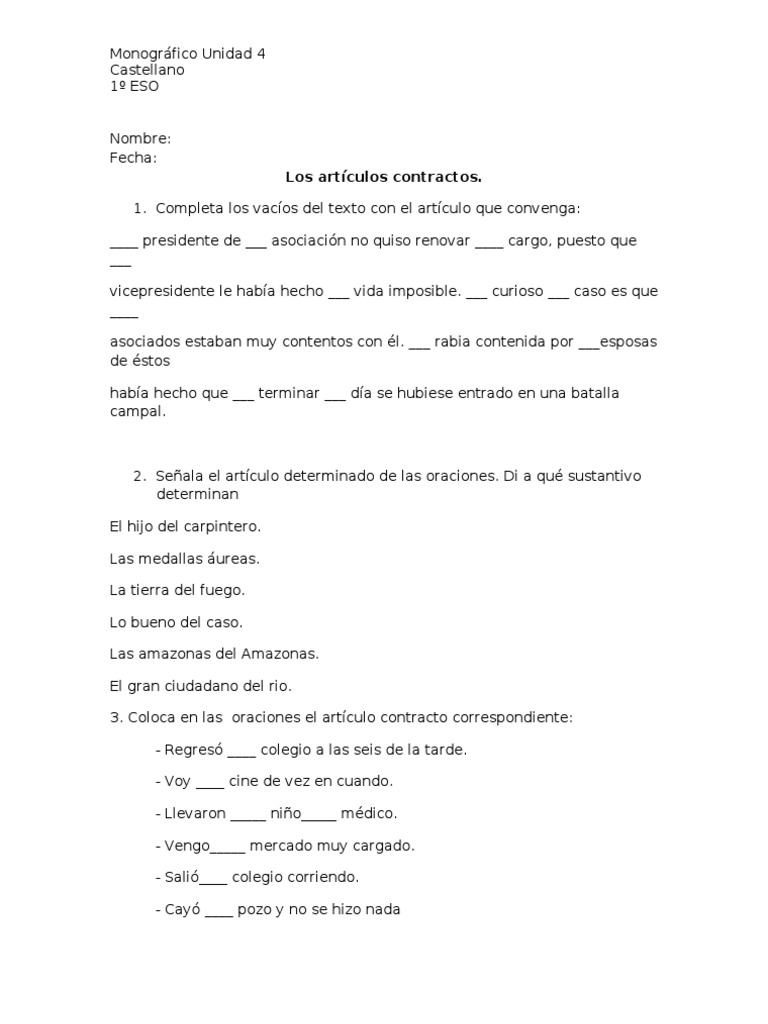 Articulos Contractos | PDF
