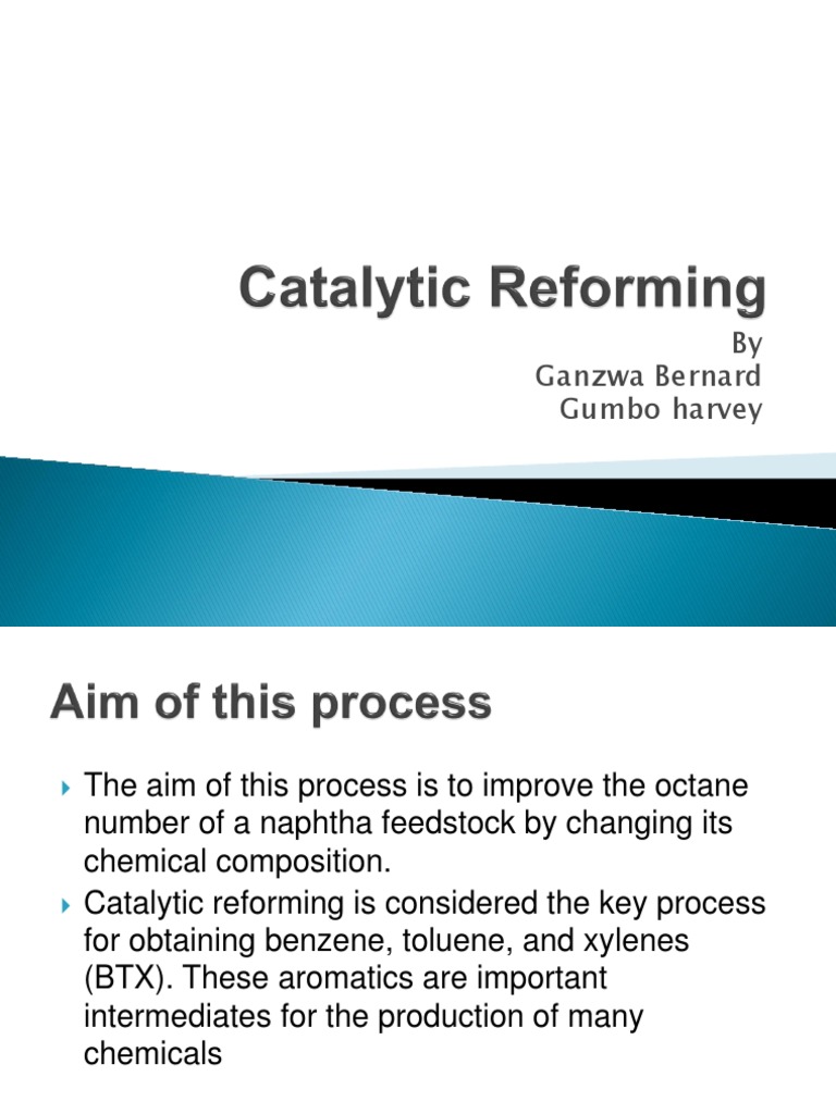 Catalytic Reforming | Cracking (Chemistry) | Catalysis