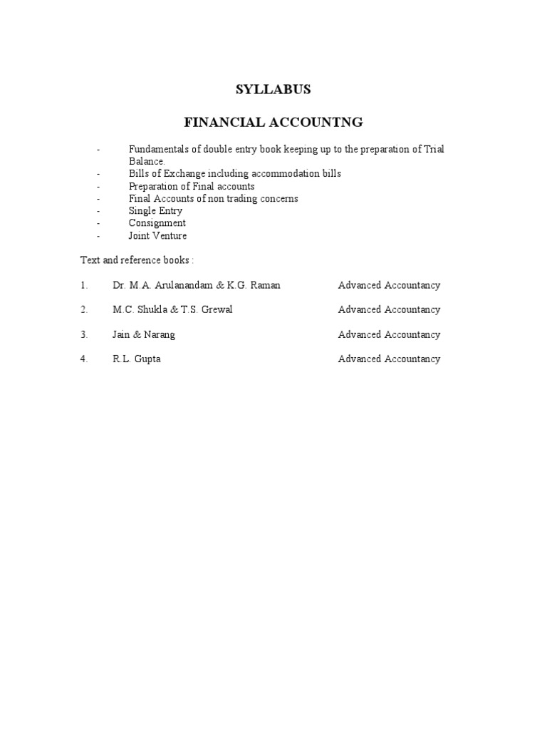 15 Financial Accounts | PDF | Debits And Credits | Bookkeeping