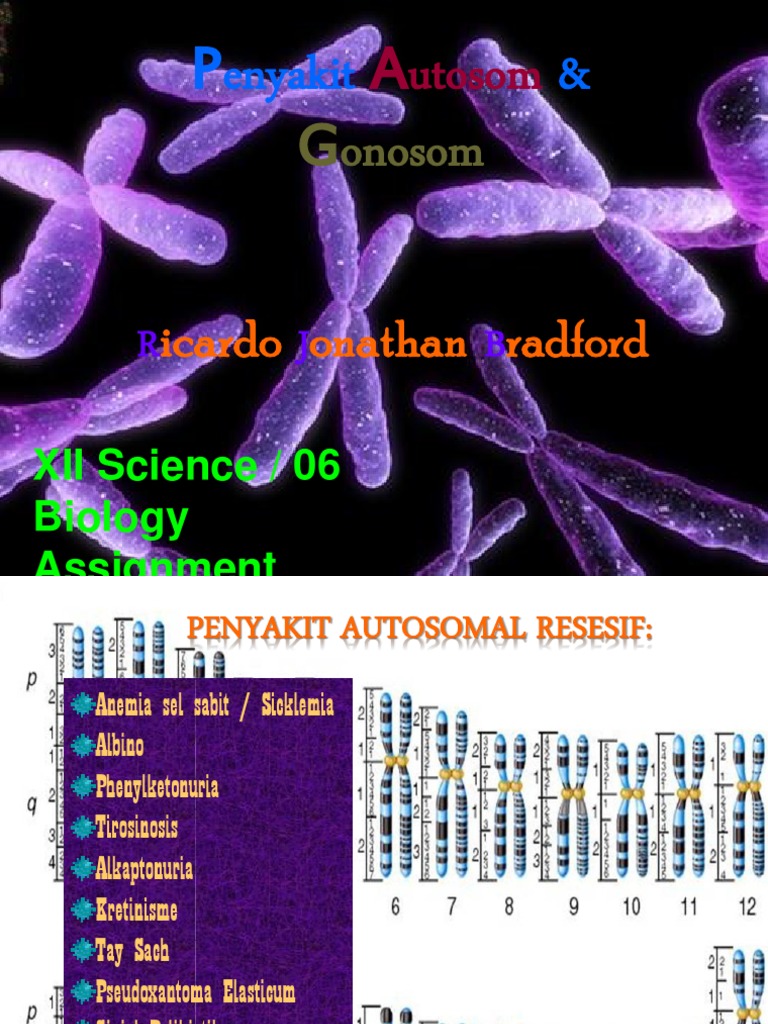 Penyakit Autosom & Gonosom RiCaRdO | PDF