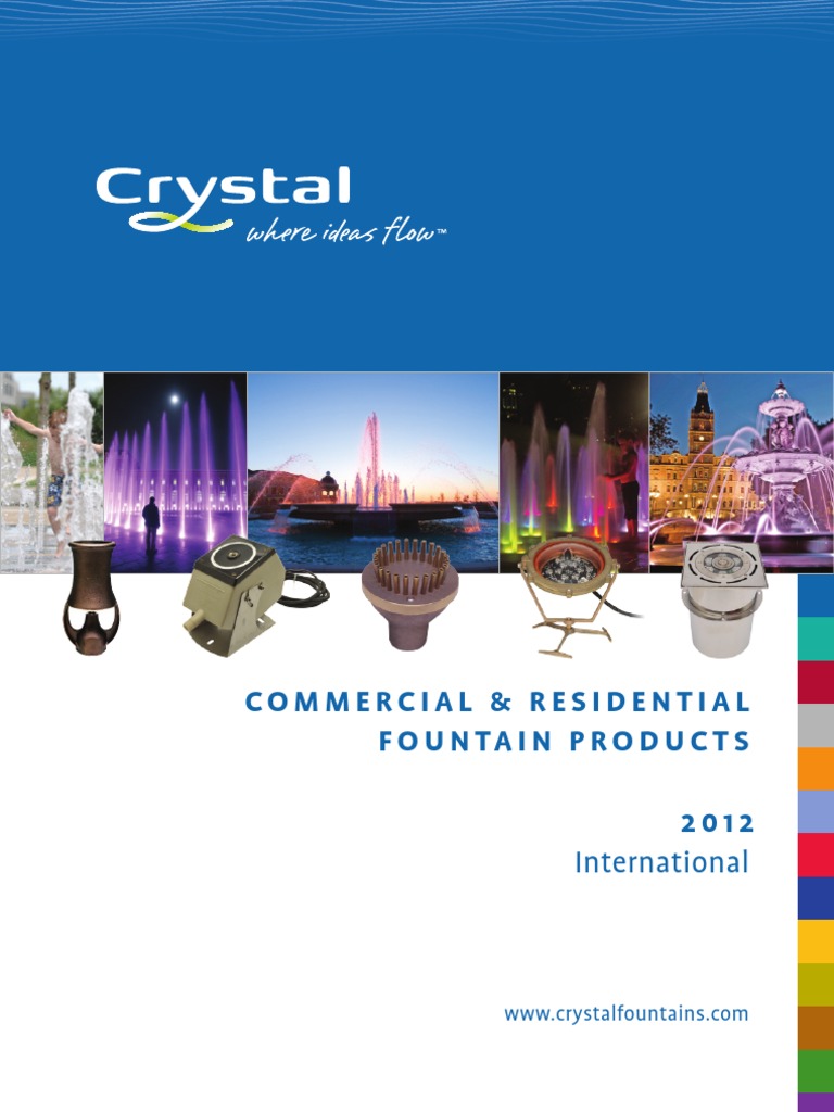 2012 Crystal Catalog - International (Metric) | PDF | Nozzle | Lighting