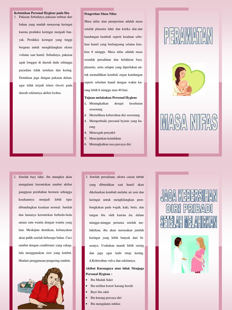 Leaflet Nifas | PDF