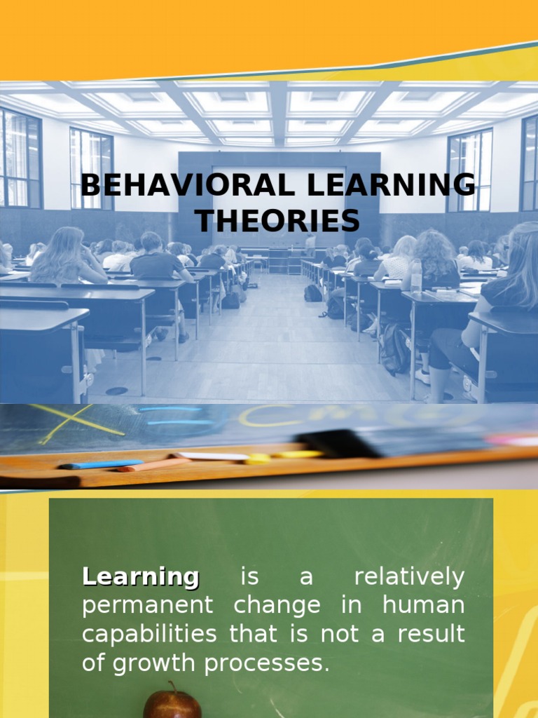 Behavioral Learning Theories | PDF | Reinforcement | Classical Conditioning