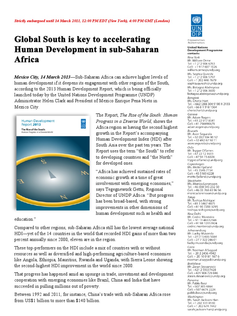 Pr7 RbGlobal South Is Key To Accelerating Human Development in Sub ...