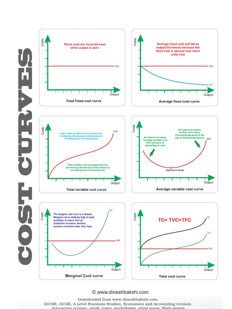 Cost Curves | PDF