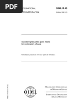 OIML Alcoholometric Tables | PDF