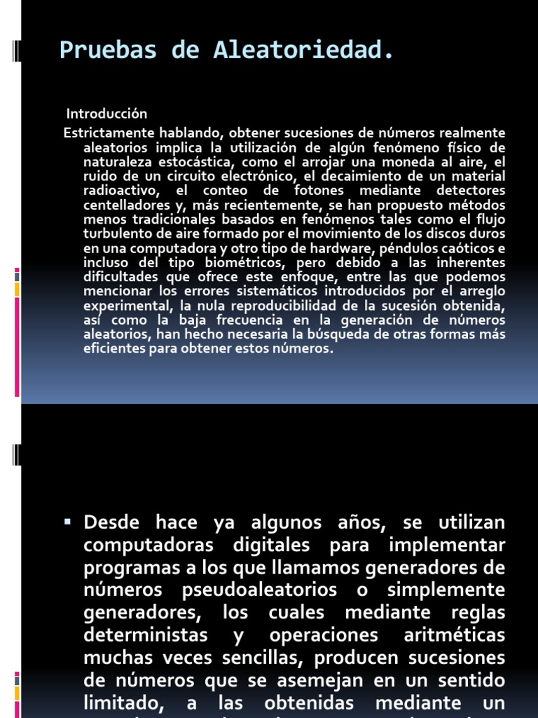 Pruebas de Aleatoriedad | PDF | Aleatoriedad | Histograma