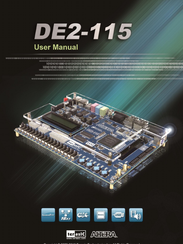 DE2 115 User Manual PDF | PDF | Usb | Flash Memory