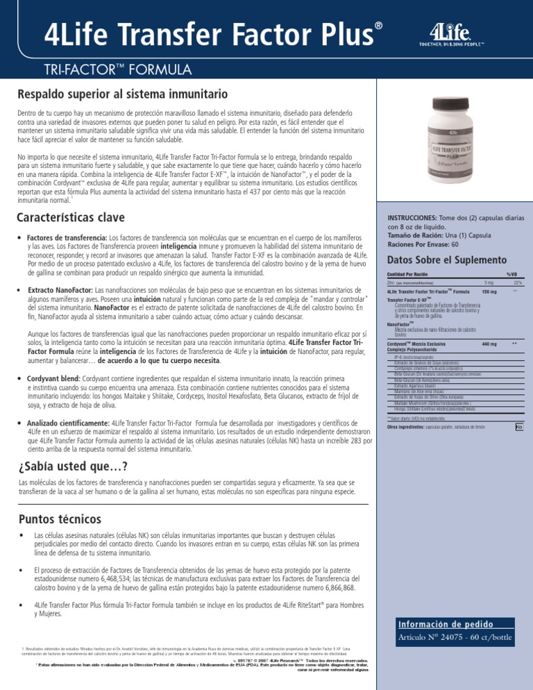 TF Plus Trifactor | PDF