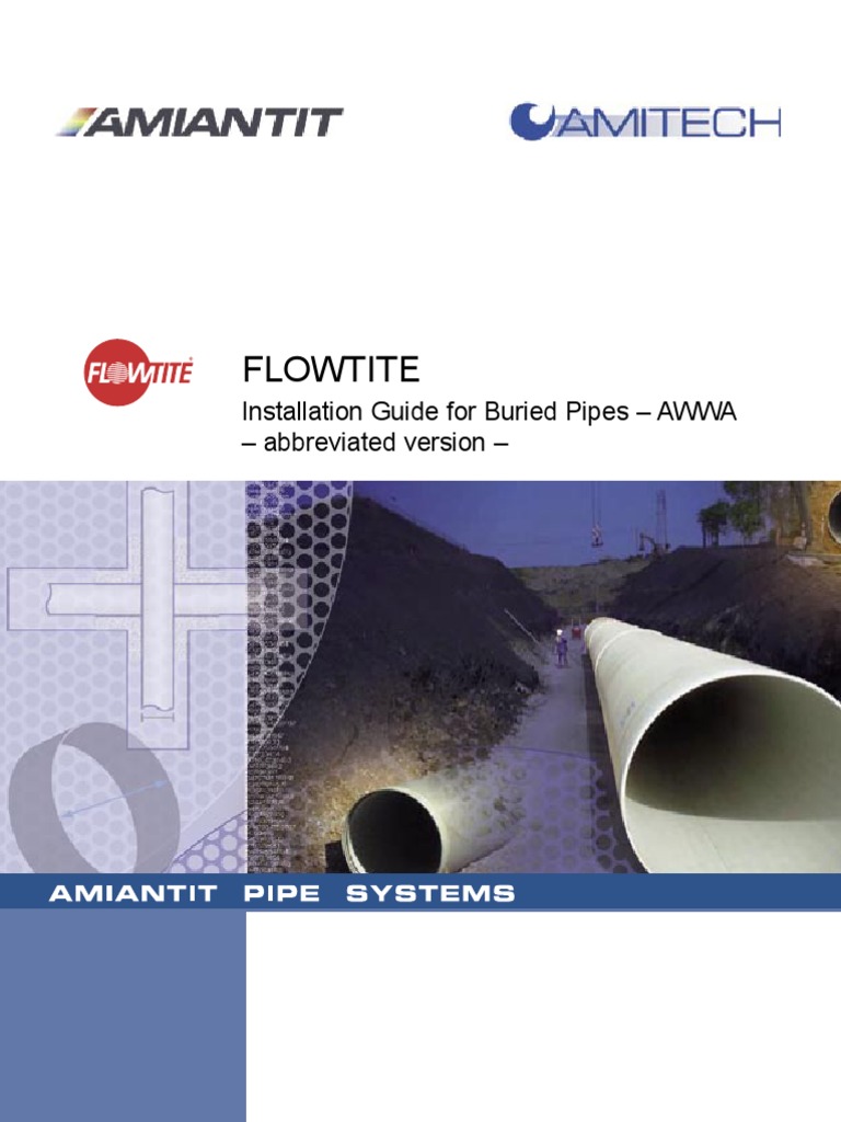 FLOWTITE Install Guide Abb Version | PDF