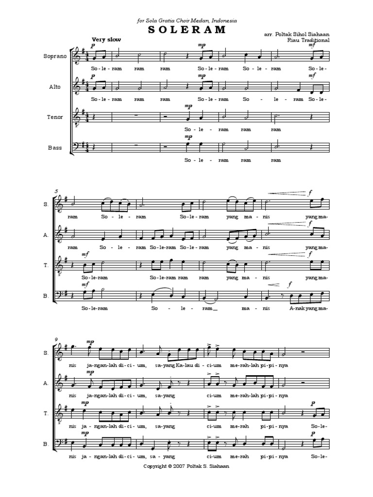 Soleram (Revised Version)