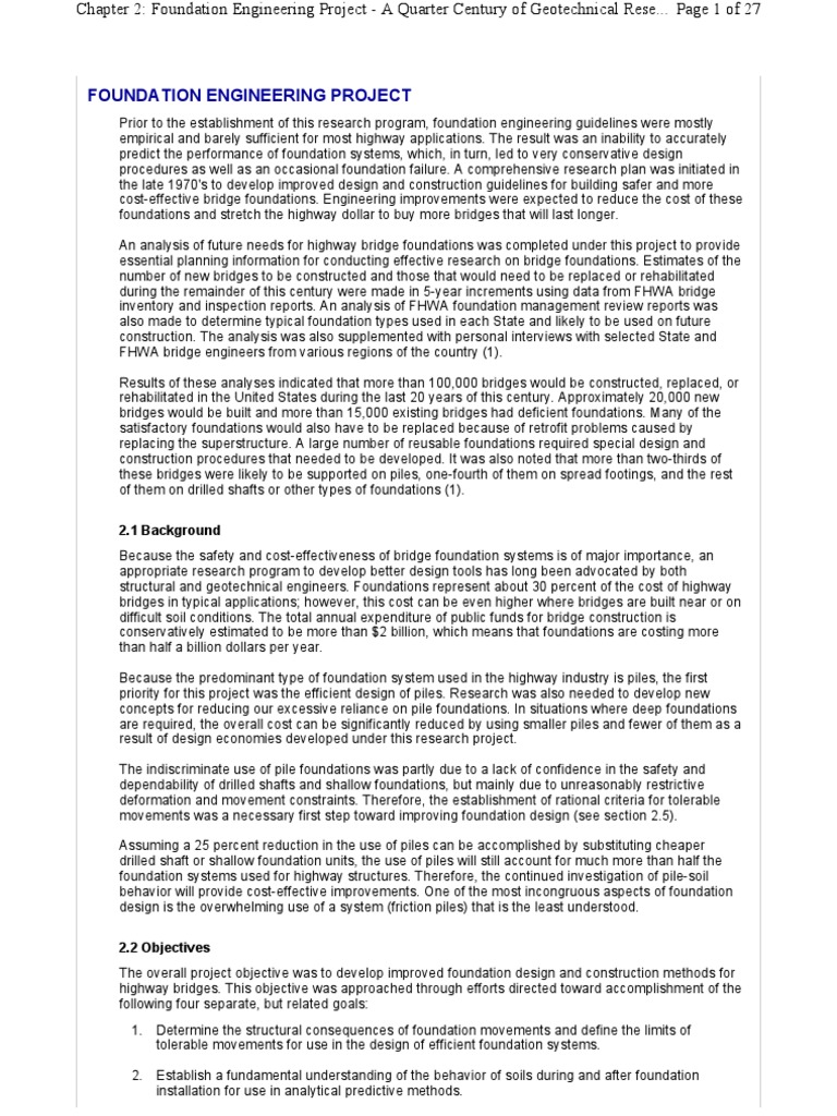 Foundation Works | PDF | Deep Foundation | Geotechnical Engineering