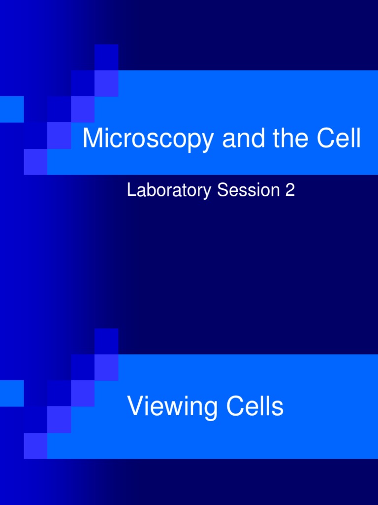 Lab 2 - Microscopy and The Cell | PDF | Cytoplasm | Cell (Biology)