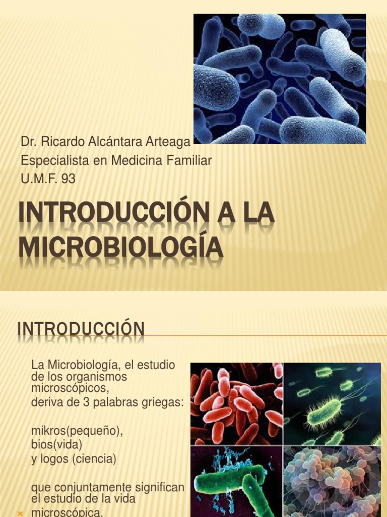 INTRODUCCIÓN A LA Microbiologia | PDF | Microscopio | Microbiología