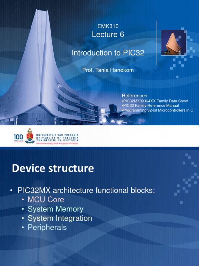 Introduction To PIC32: References | PDF | Mips Instruction Set ...