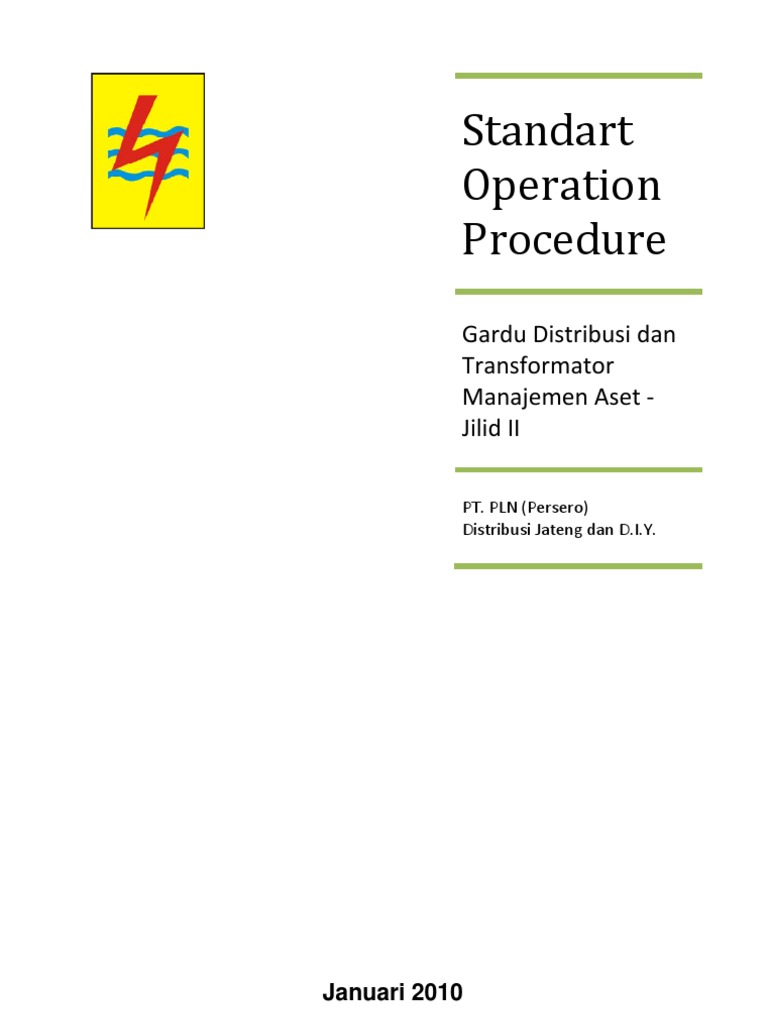 SOP Gardu Distribusi Dan Transformator-Manajemen Aset PDF | PDF