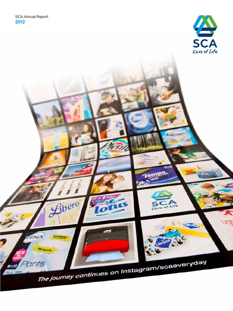 SCA Annual Report 2012 | Download Free PDF | Sustainability | Innovation