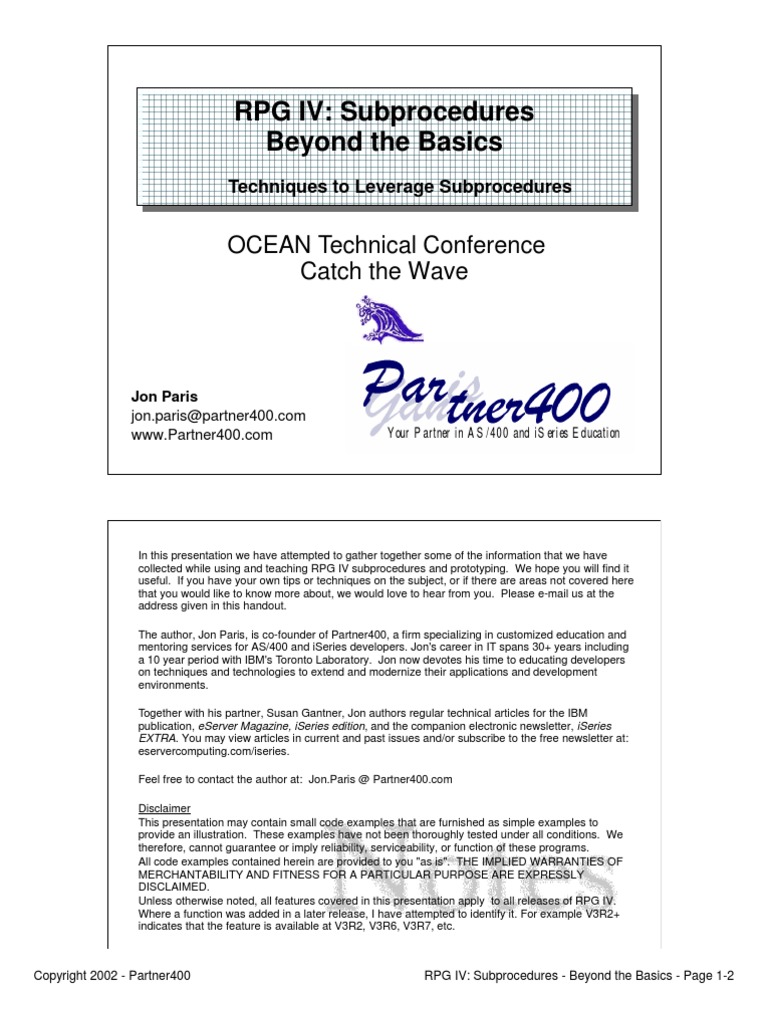 Subprocedures PDF | PDF