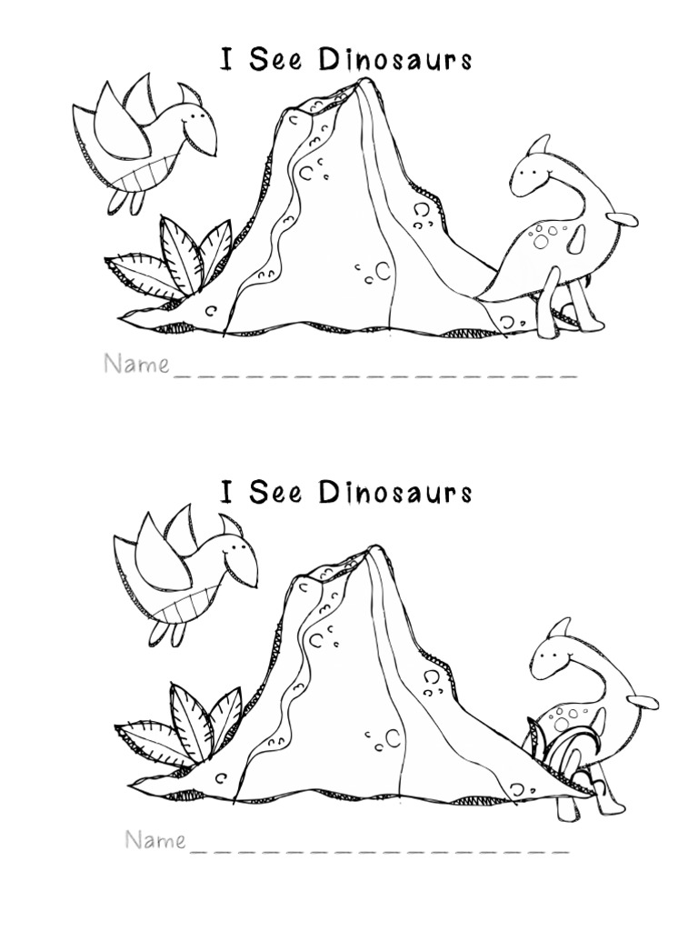 I See Dinosaurs Edited | PDF | Writing | Written Communication