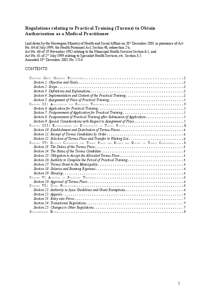 Pract Train MP | PDF | Physician | Norway