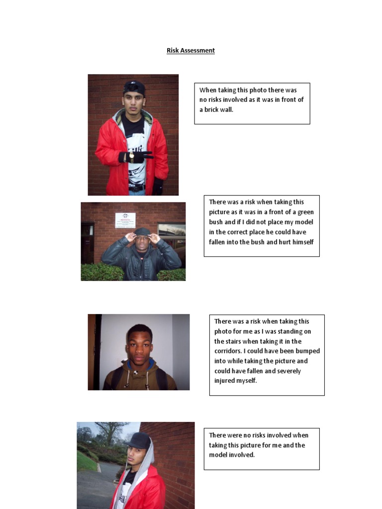 Photography Risk Analysis | PDF