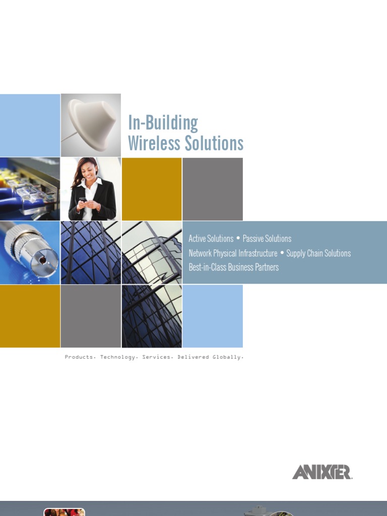 12b0005x00 Anixter Ibw Brochure Ecs en Us | PDF | Wireless Lan | Wireless