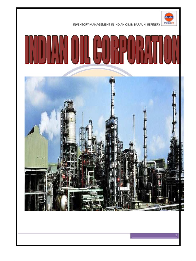 Inventory Managment in Barauni Refinery | PDF