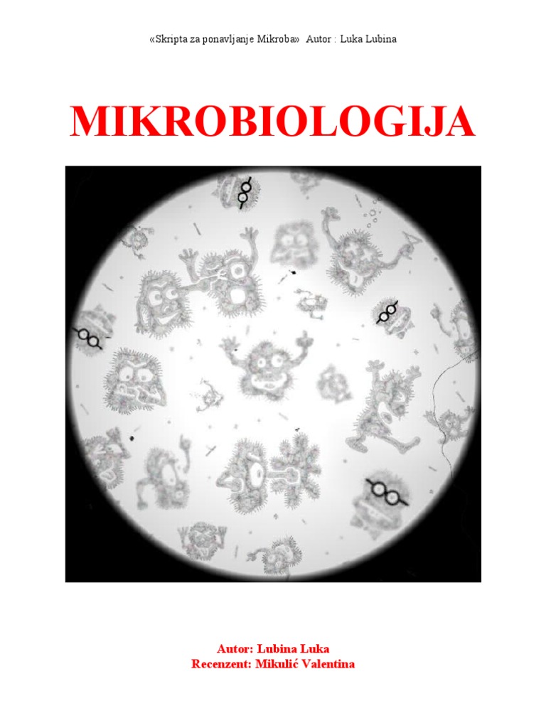 Mikrobiologija - Skripta Za Ponavljanje | PDF